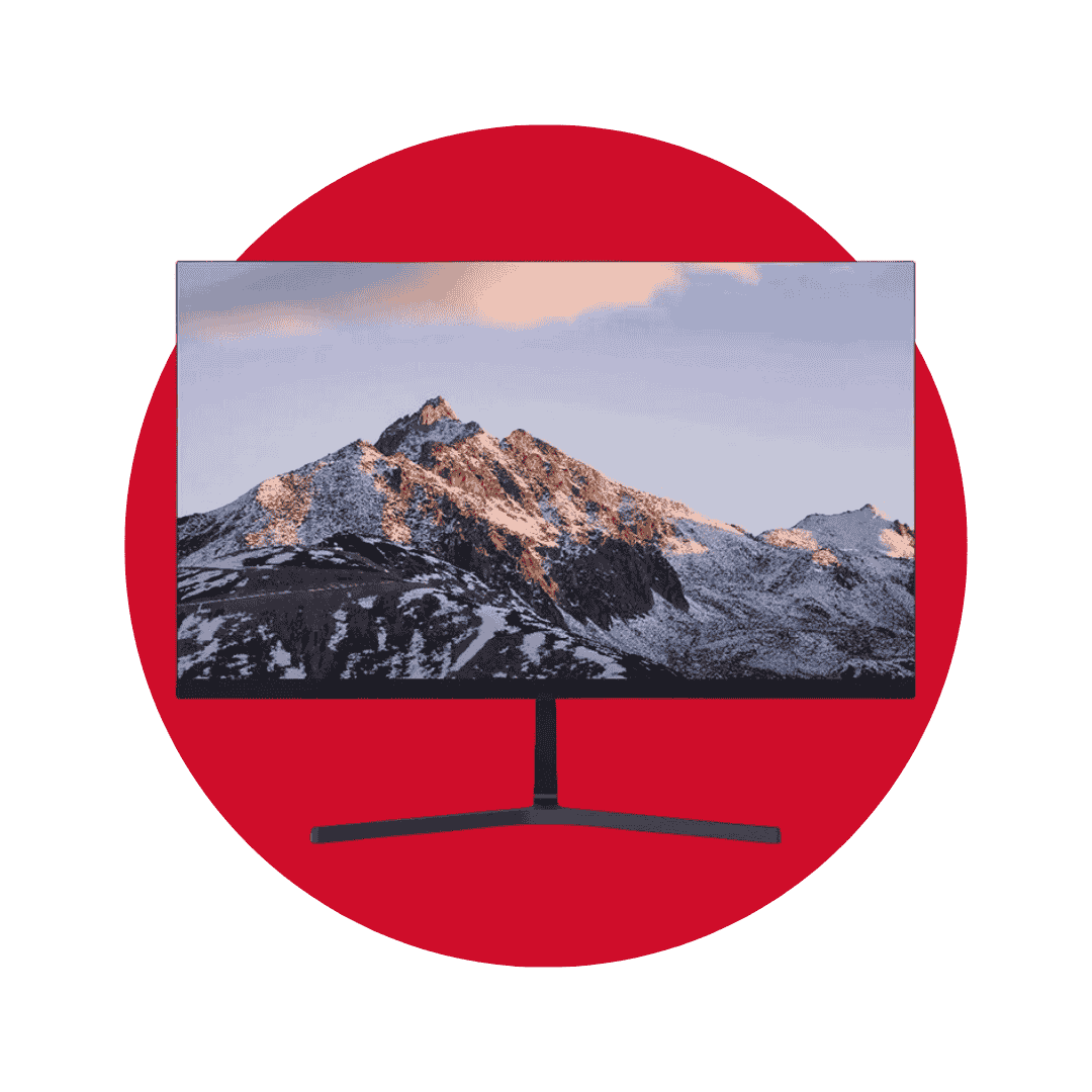 MONITOR ENV 24 PULGADAS LED FHD HDMI BISEL ULTRA DELGADO - Branovi